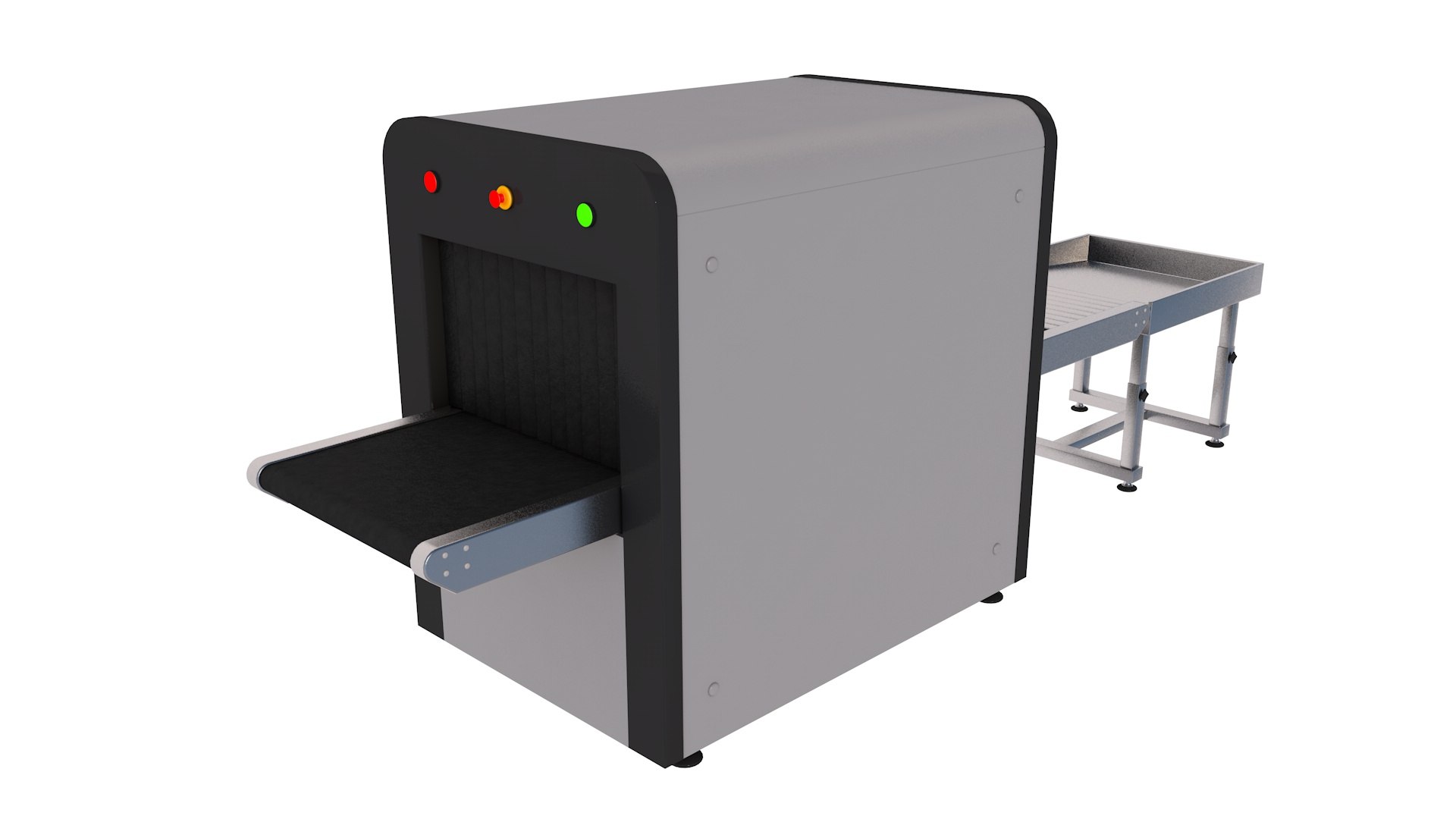X-Ray Machine With Metal Detector model - TurboSquid 1761250