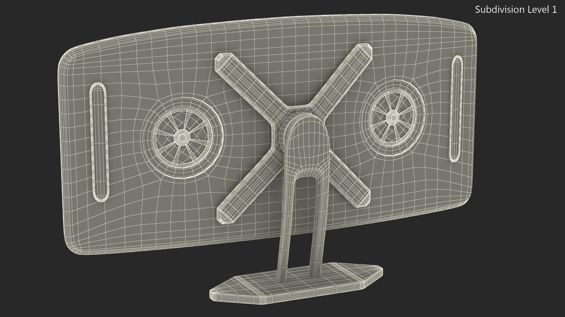 Futuristic Display Blue 3D model - TurboSquid 2146907