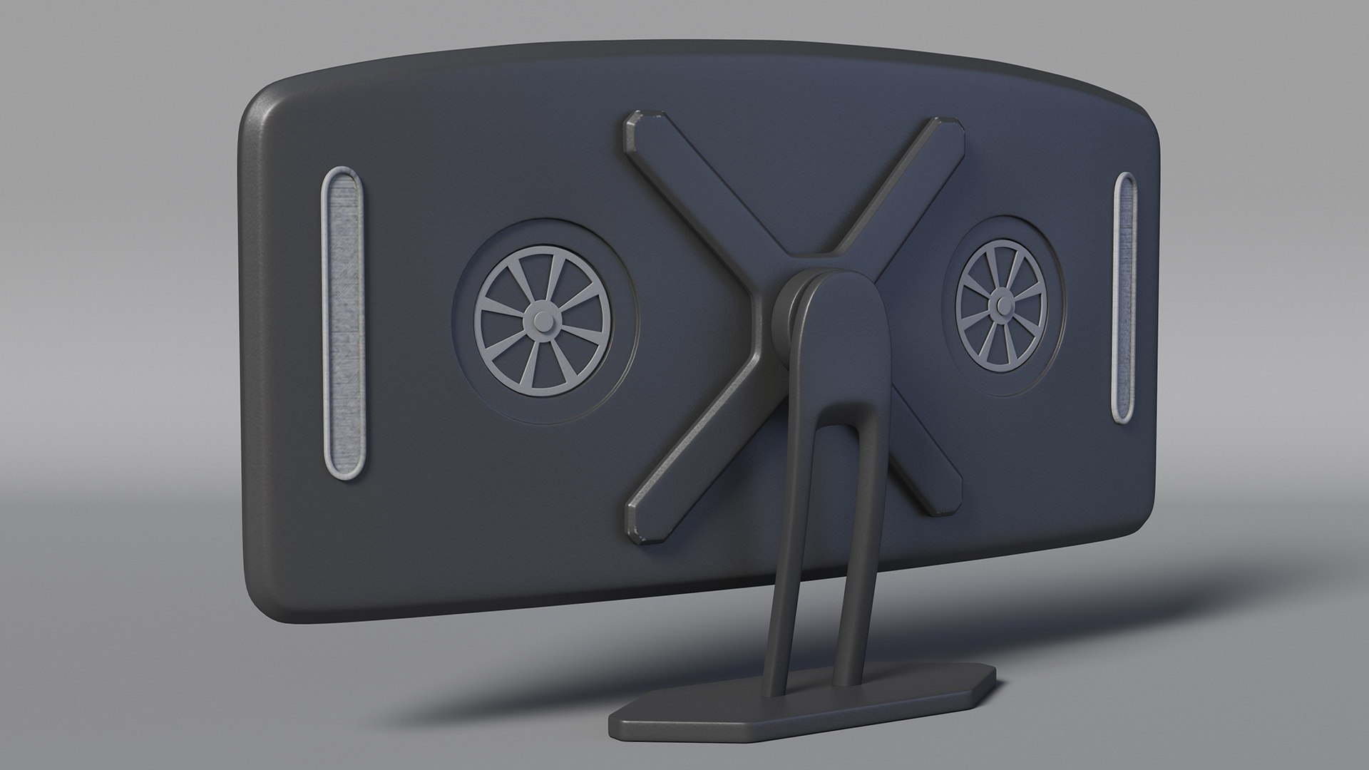 Futuristic Display Blue 3D model - TurboSquid 2146907