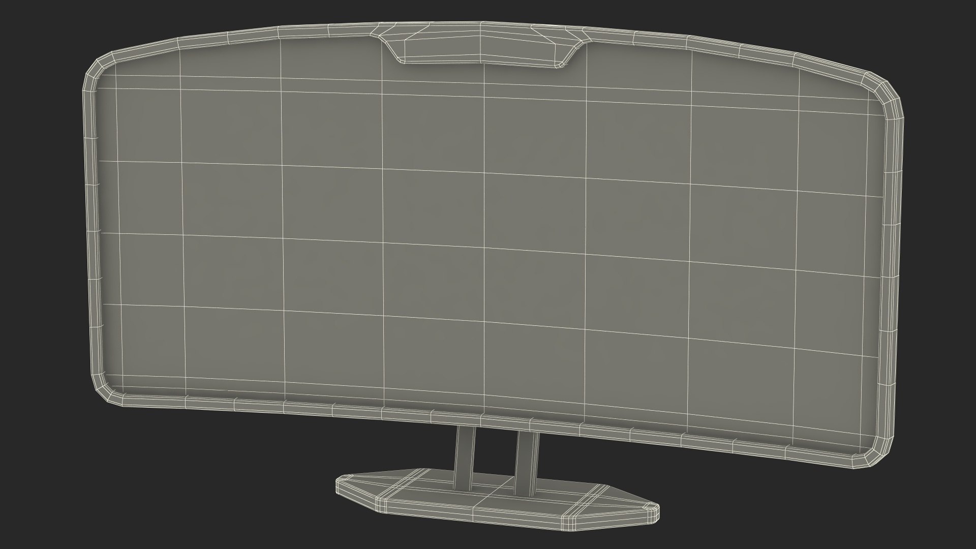 Futuristic Display Blue 3D model - TurboSquid 2146907