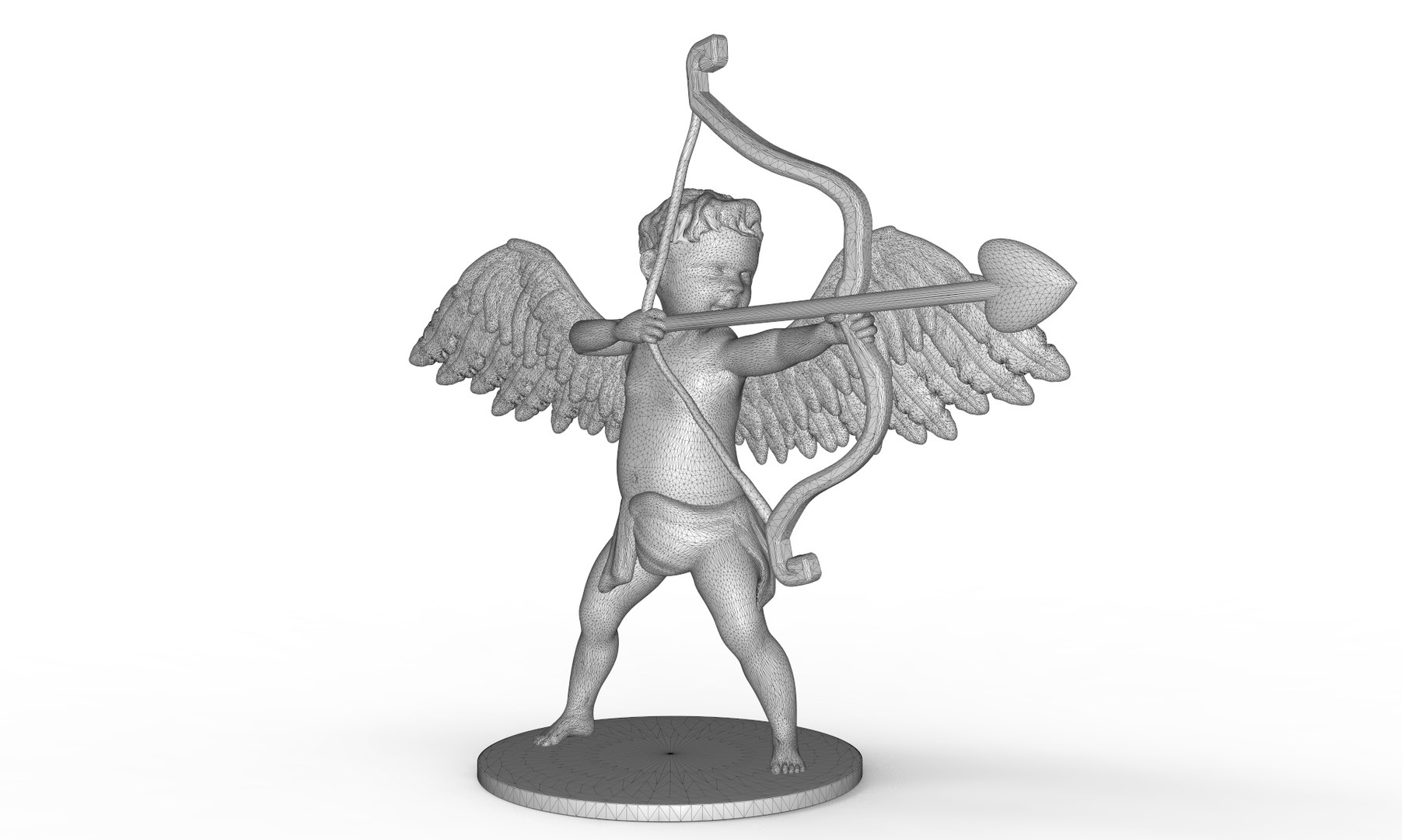 Cupid Sculpture Model - TurboSquid 1508832