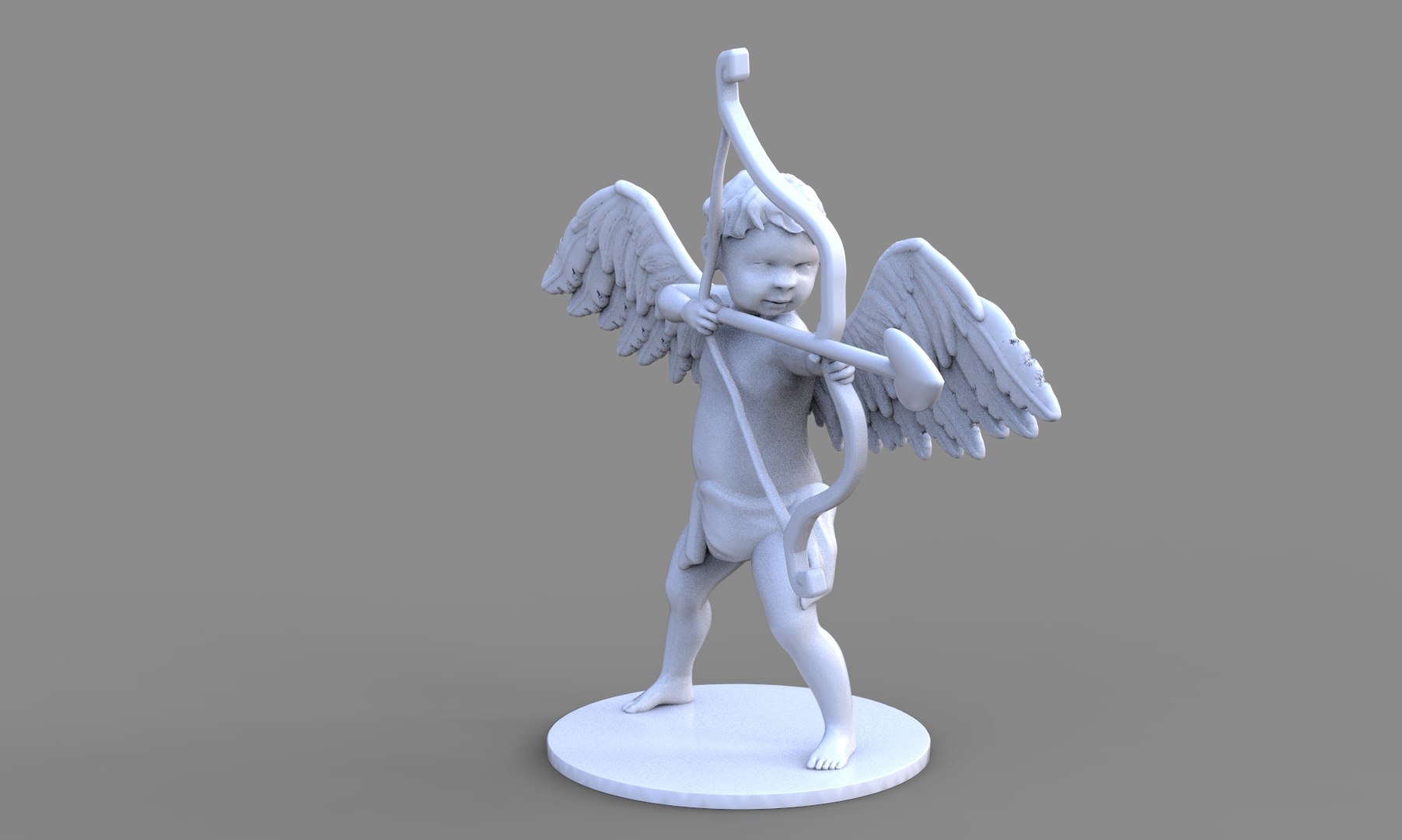 Cupid Sculpture Model - TurboSquid 1508832