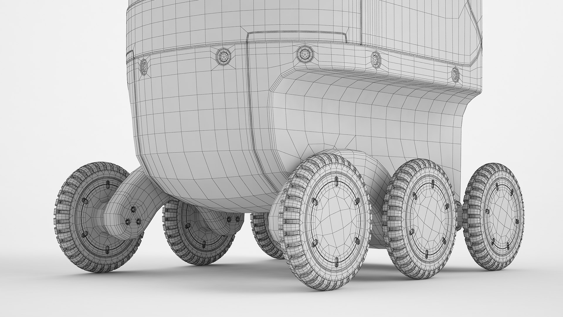 Delivery Robot 01 3D Model - TurboSquid 1910016