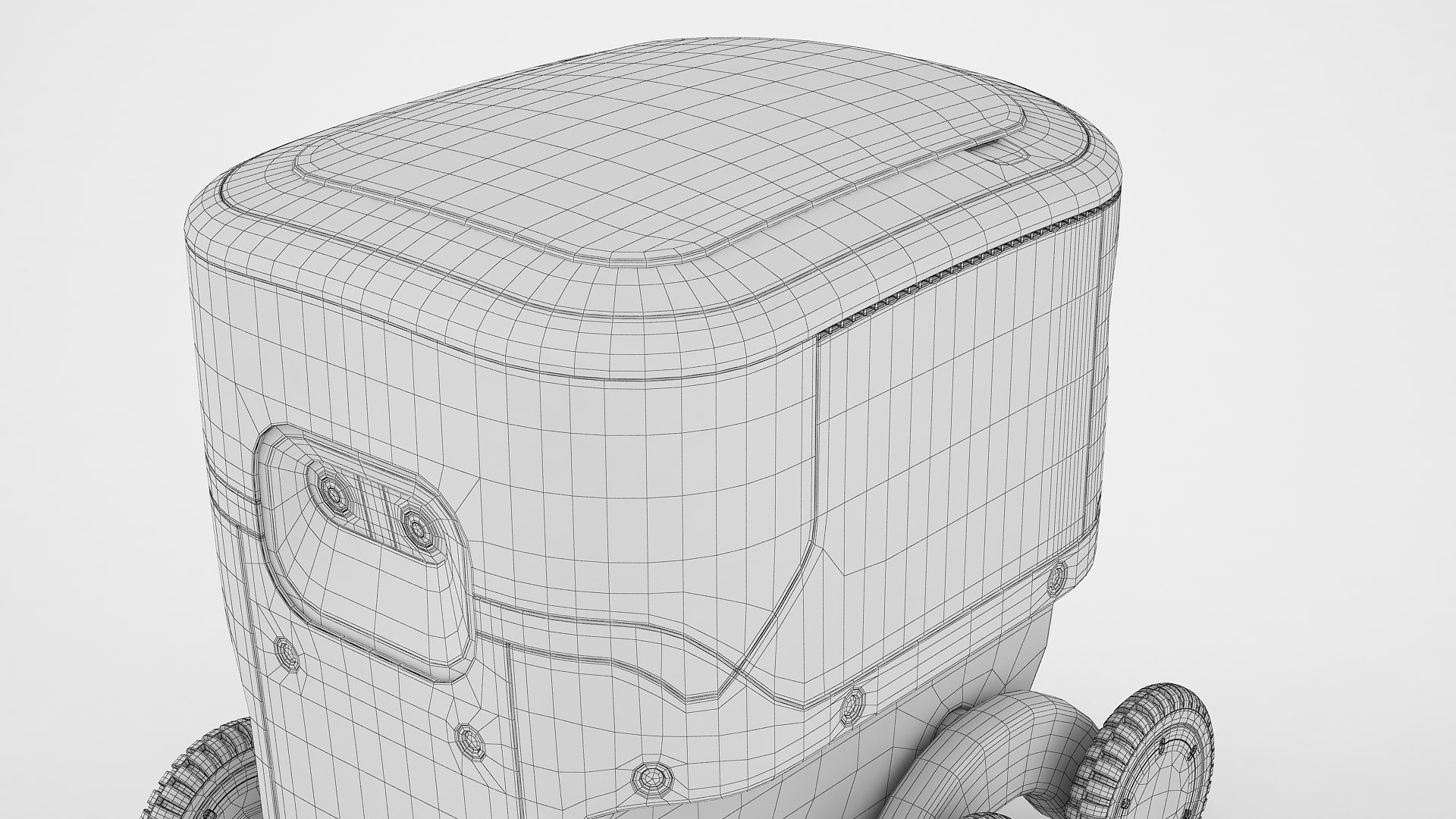 Delivery Robot 01 3D model - TurboSquid 1910016