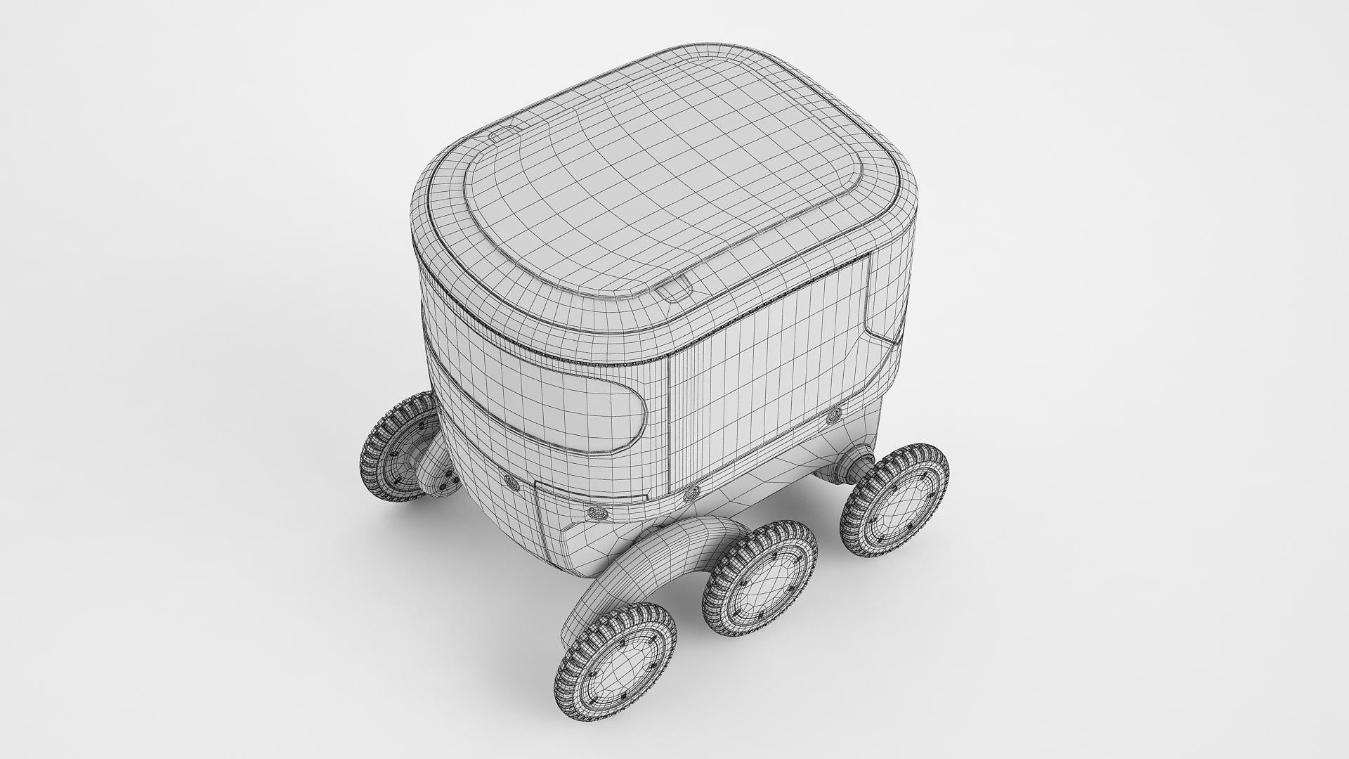 Delivery Robot 01 3D Model - TurboSquid 1910016