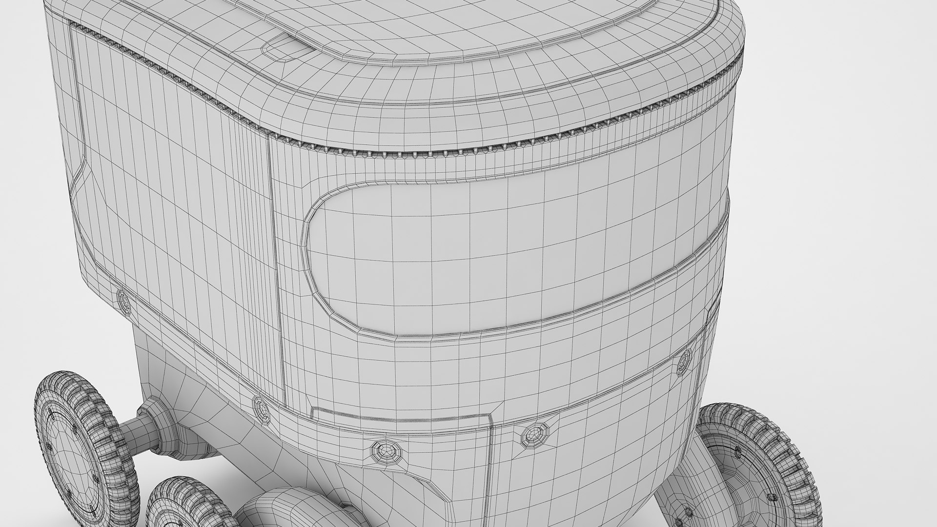 Delivery Robot 01 3D Model - TurboSquid 1910016