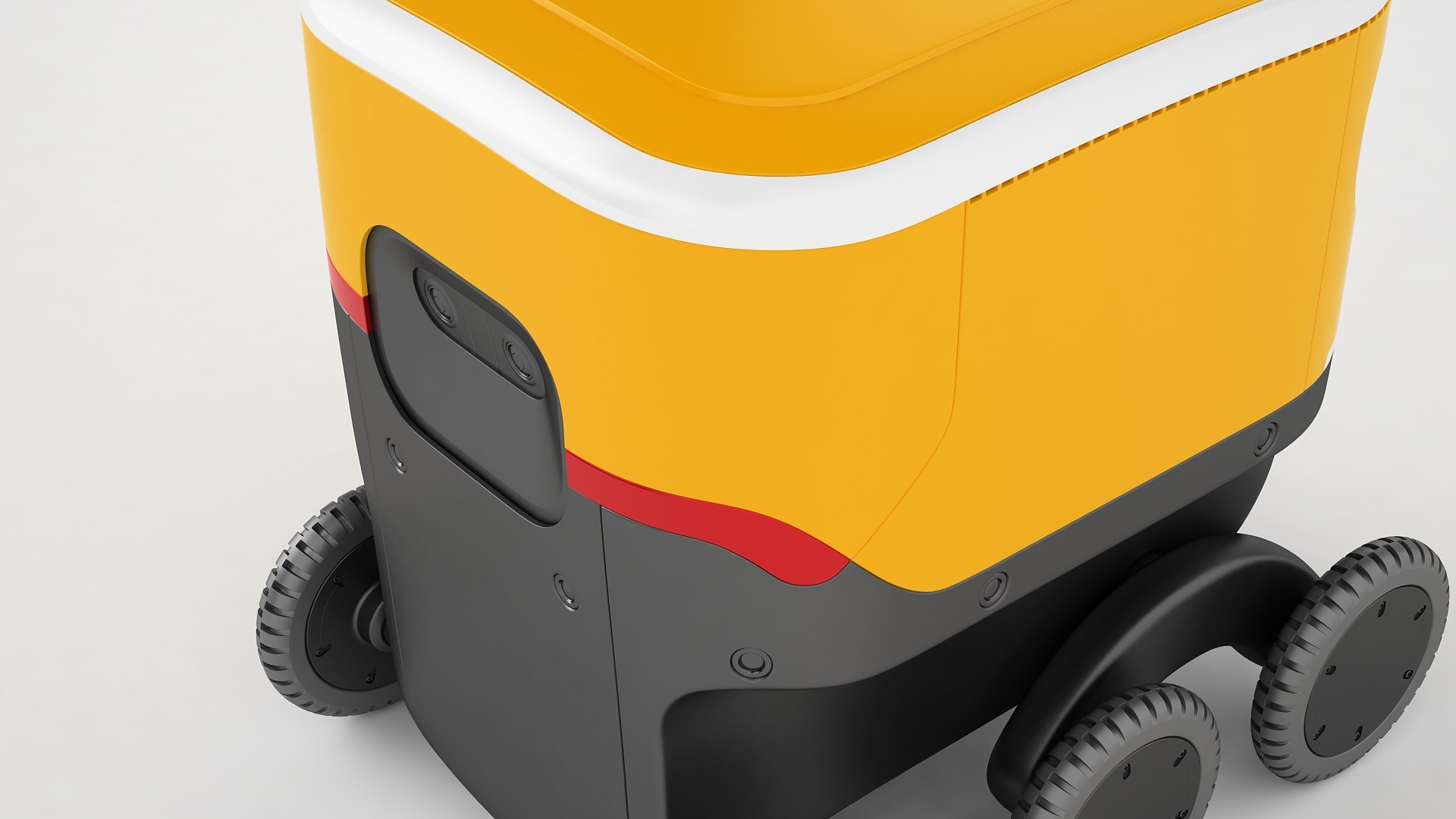 Delivery Robot 01 3D Model - TurboSquid 1910016