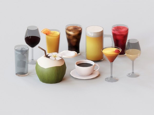 3D model beverage drink - TurboSquid 1432344