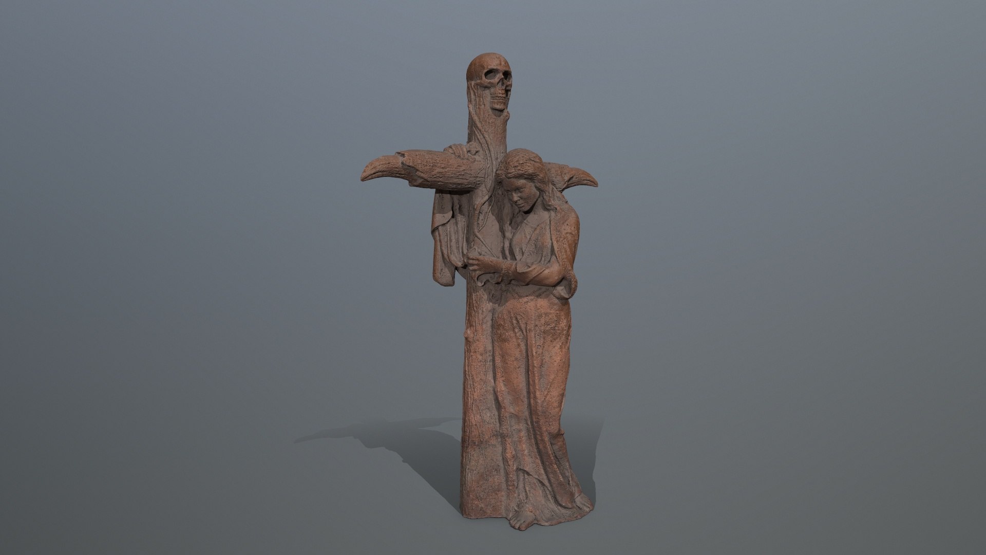 Woman Statue 3D Model - TurboSquid 2366986