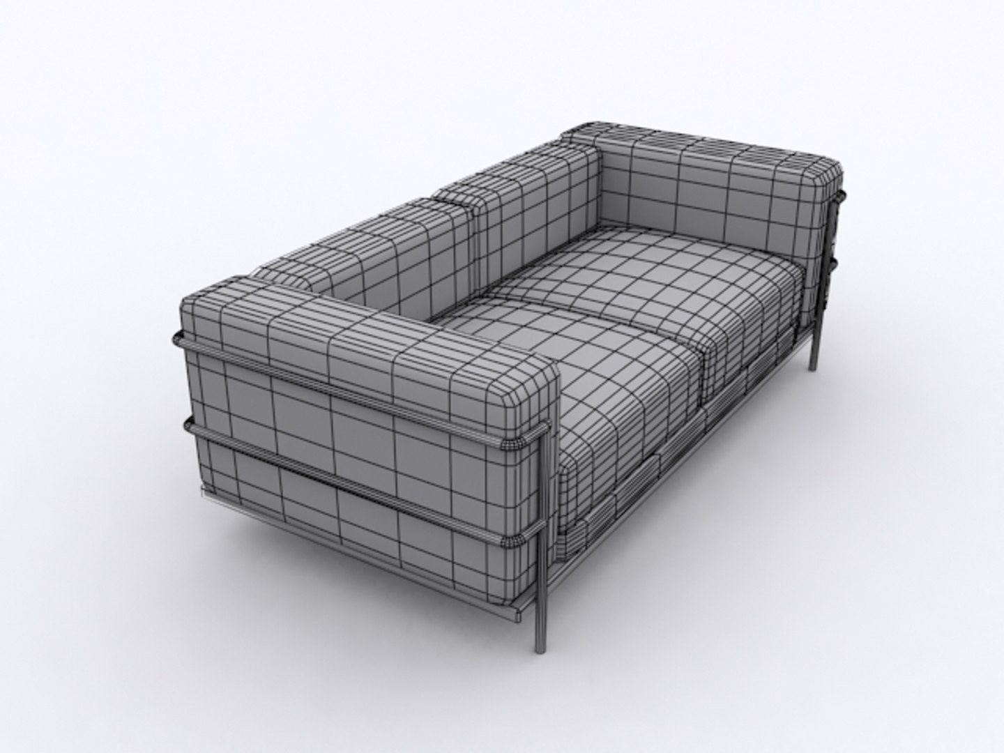 3d modern sofa model