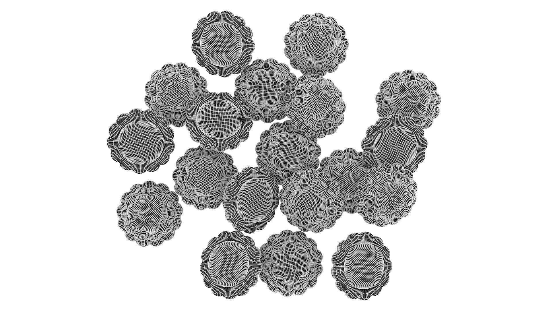 Raspberry Gumdrops Model - TurboSquid 1814480