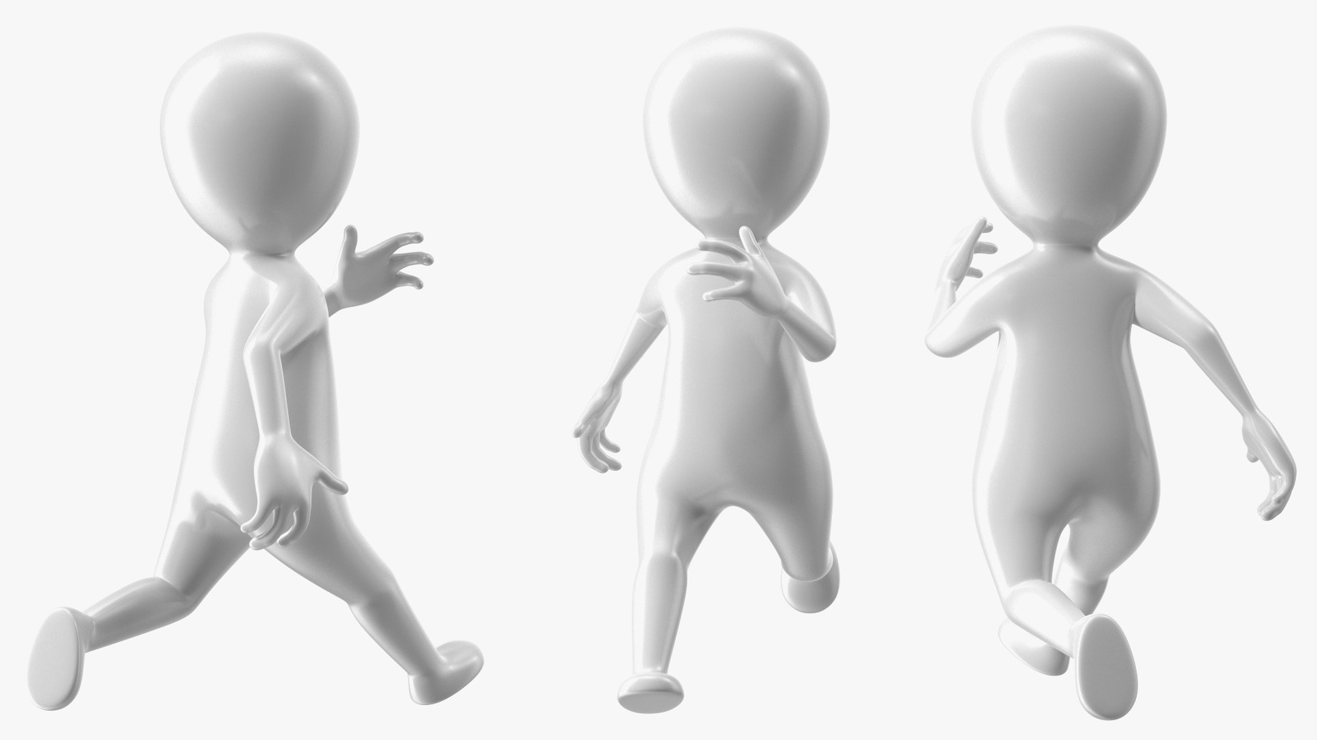 3D Stickman Collection - TurboSquid 2100913