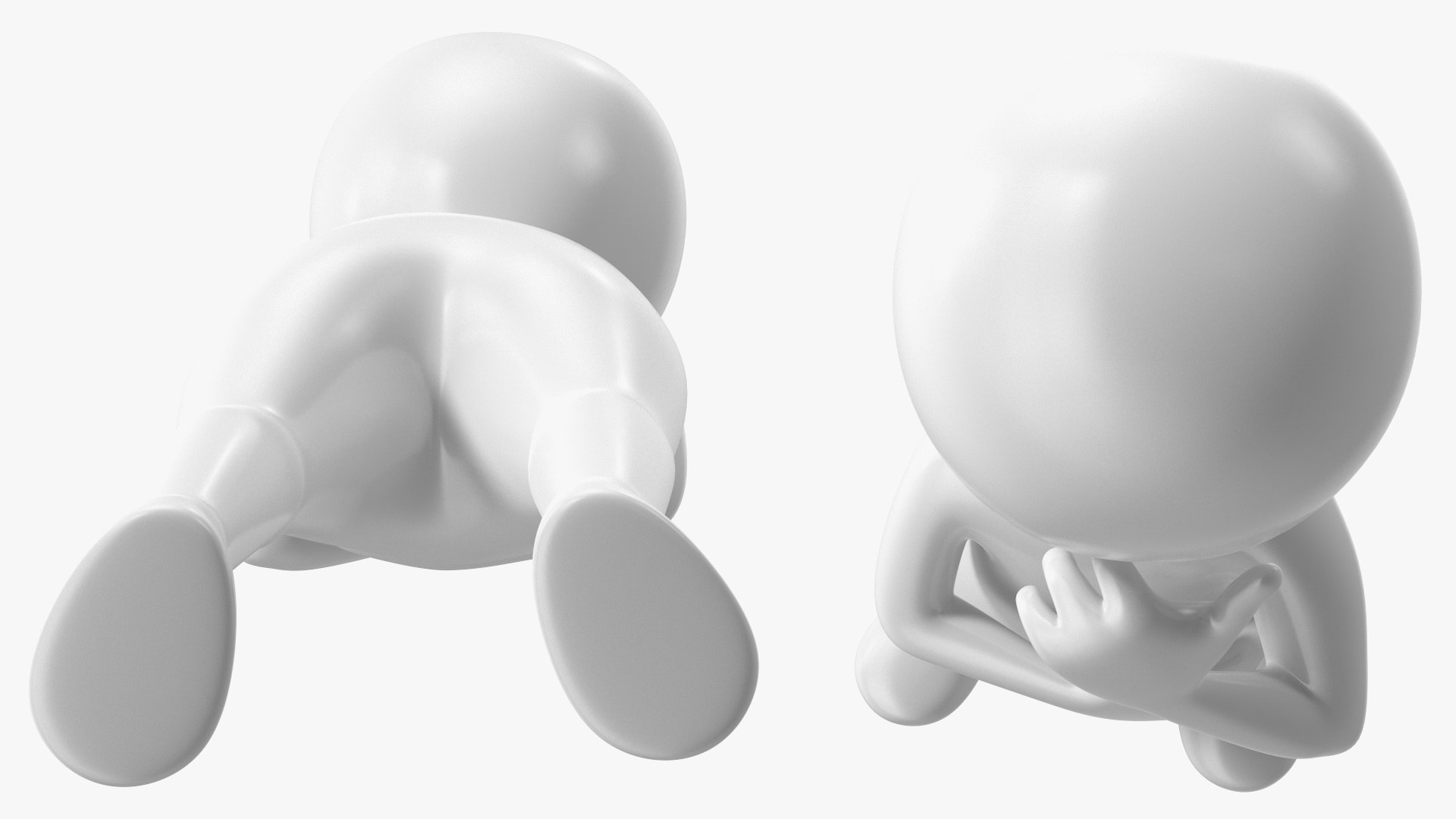 3D Stickman Collection - TurboSquid 2100913