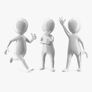 Stickman 3D Models for Download | TurboSquid