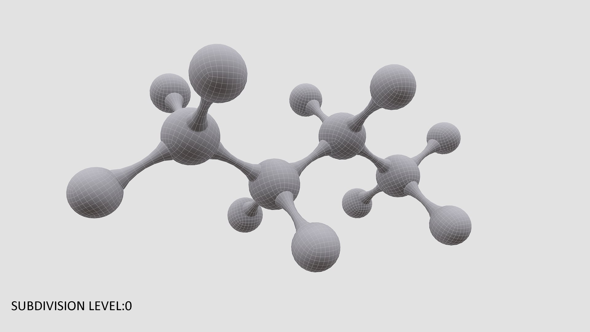 Butane Molecule With PBR 4K 8K Model - TurboSquid 1942304