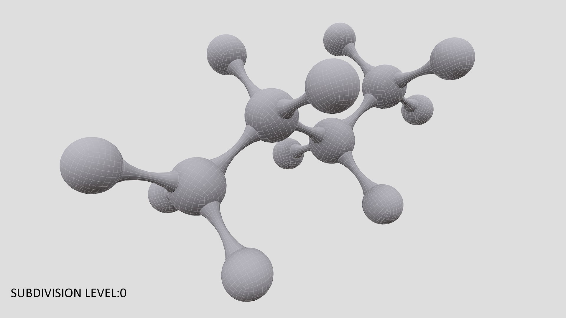Butane Molecule With PBR 4K 8K Model - TurboSquid 1942304