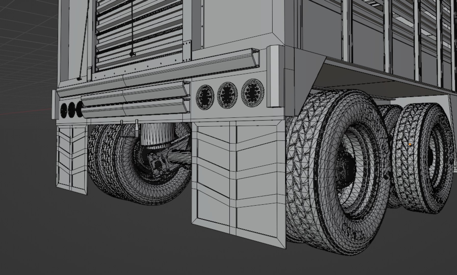 3D Wilson Cattle Trailer Model - TurboSquid 2352440