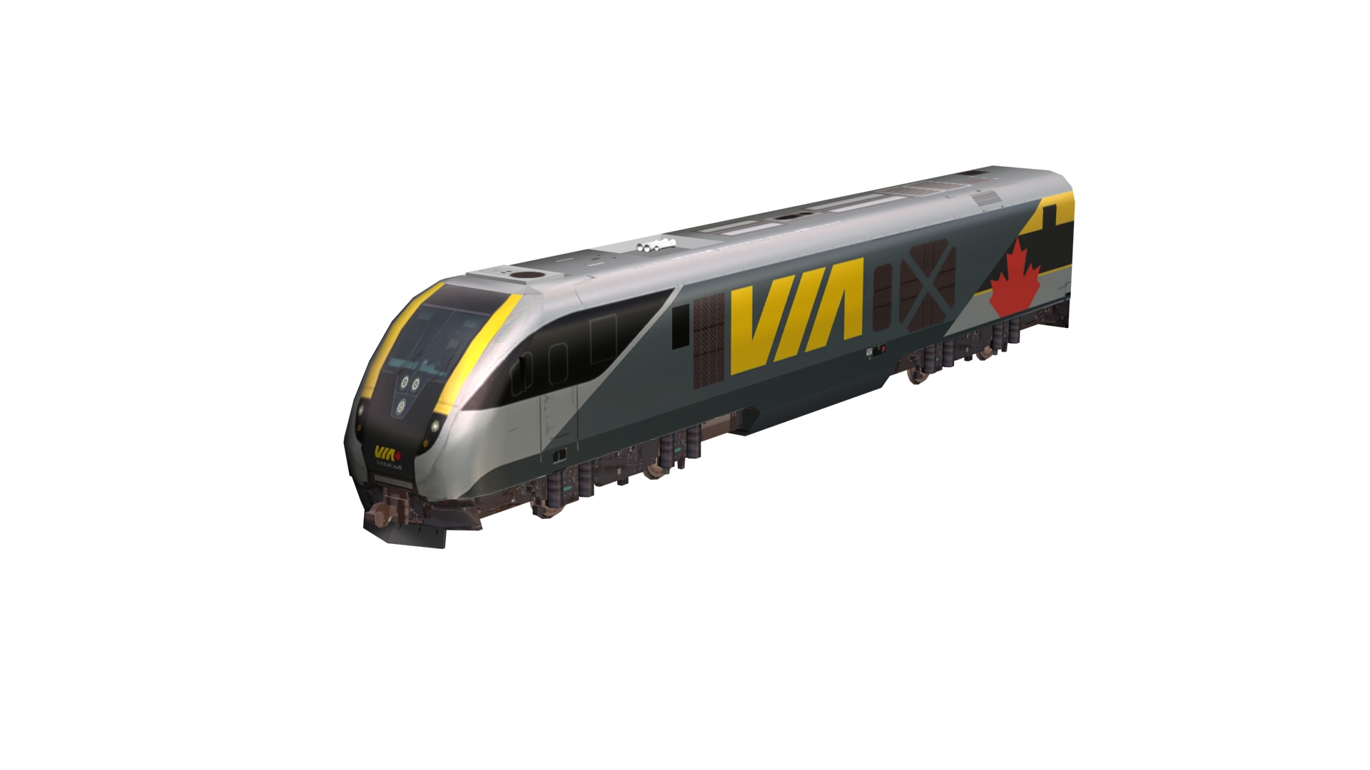 3D Model SC 42 And ALC 42 Locomotive And LHB Railway Coach - TurboSquid ...