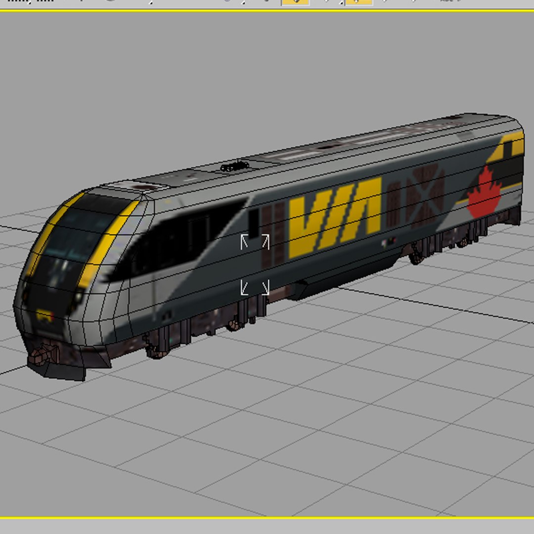 3D Model SC 42 And ALC 42 Locomotive And LHB Railway Coach - TurboSquid ...