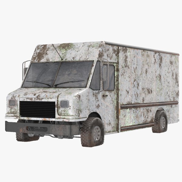3D real rusted truck model - TurboSquid 1320049