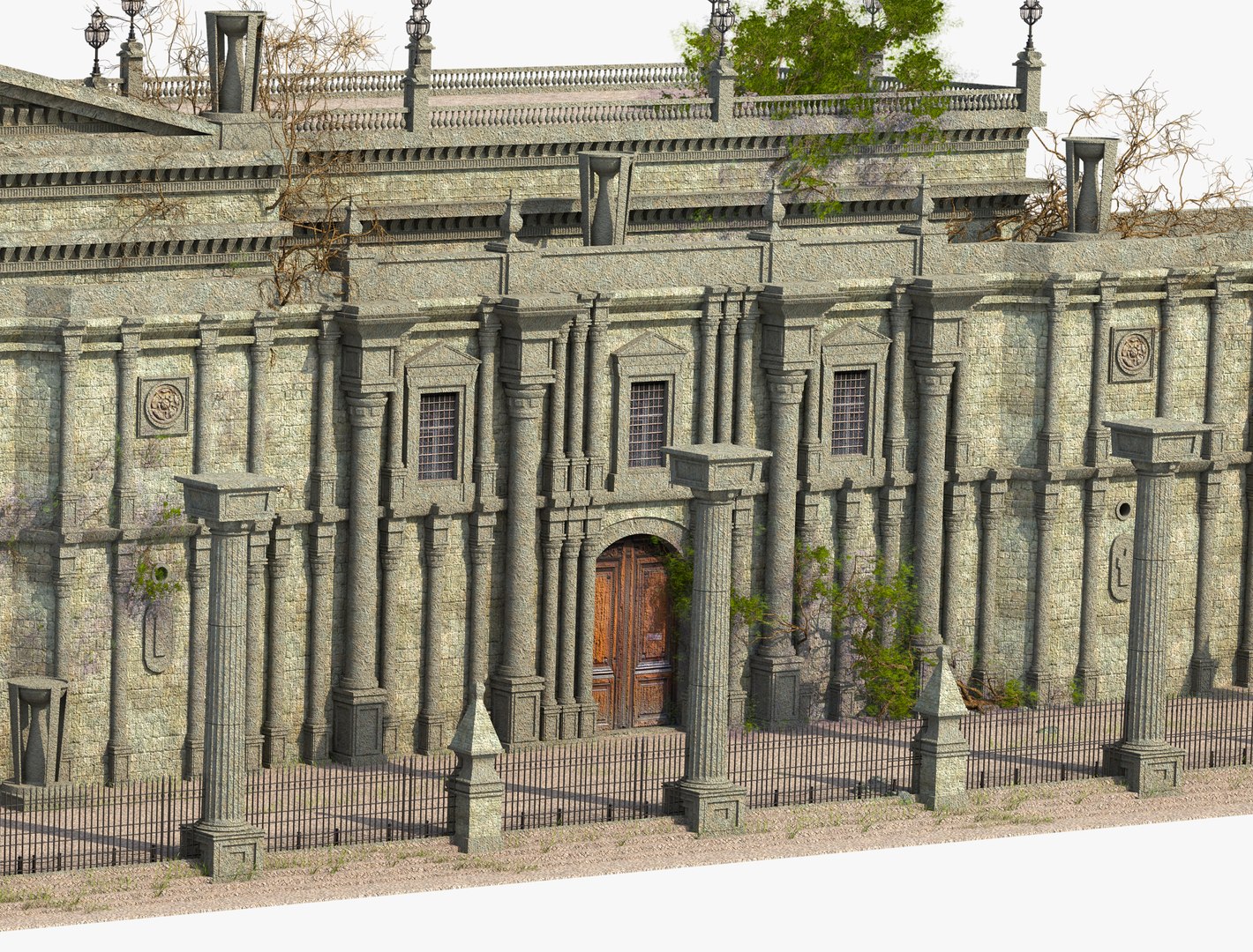Ancient Lost Palace 3D Model - TurboSquid 1829201