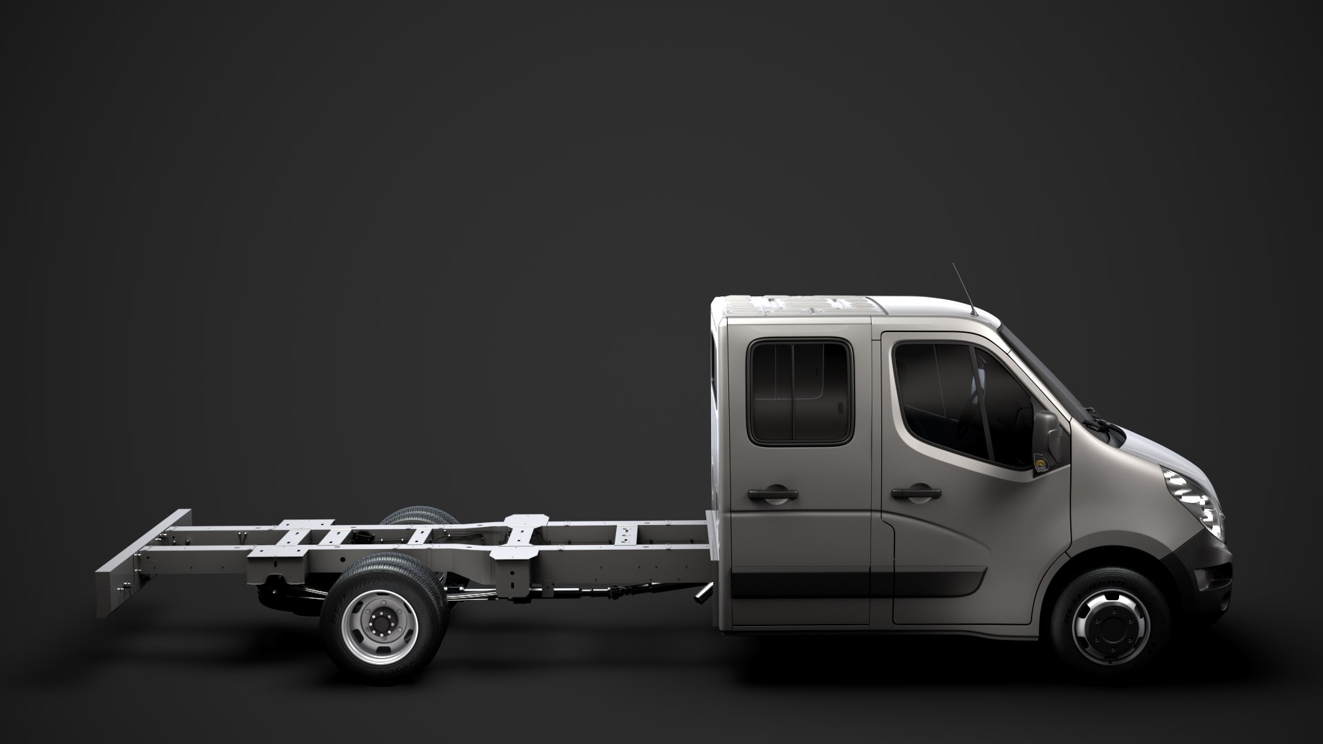 3D Renault Master Crewcab Dw - TurboSquid 1544847