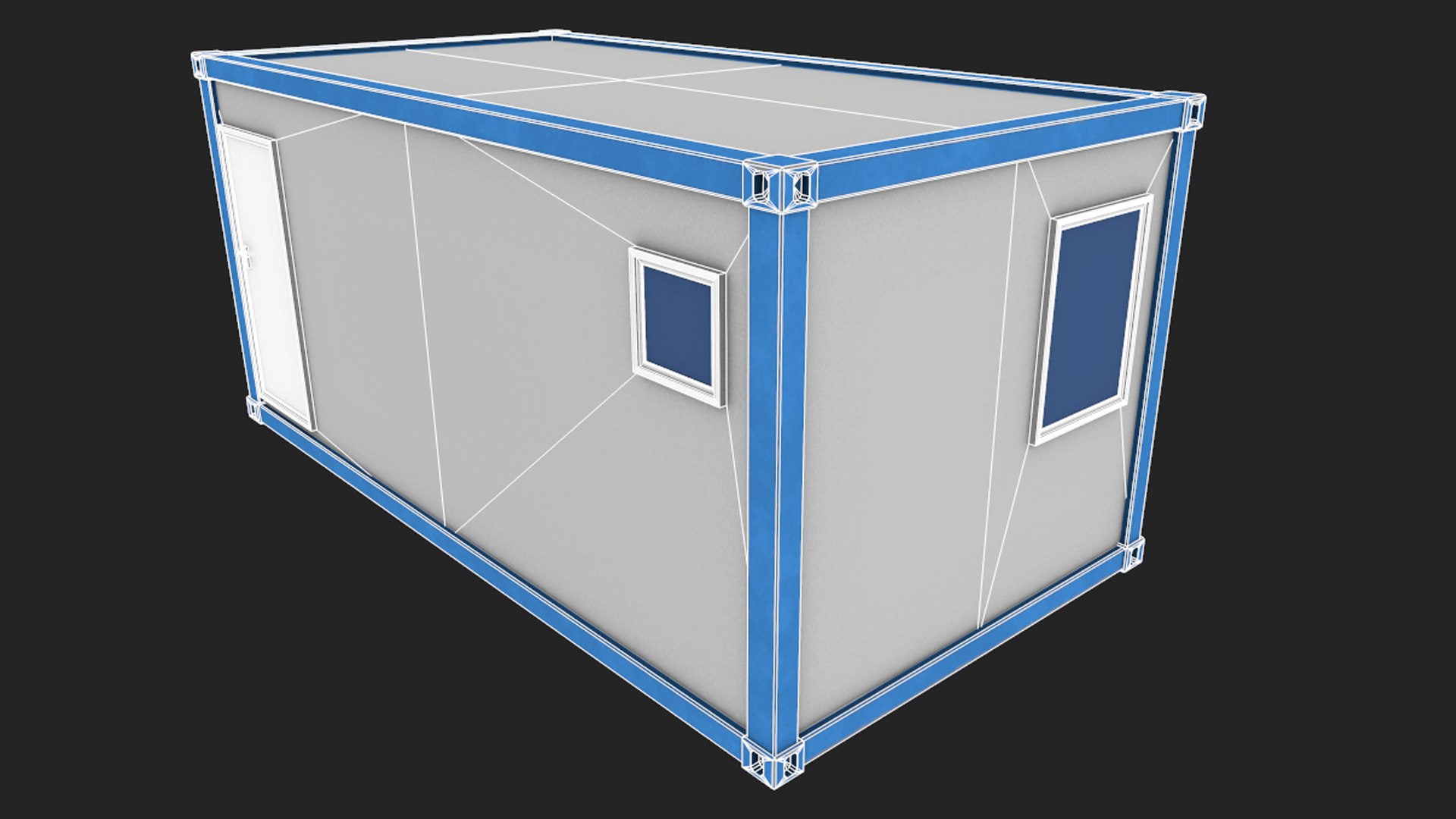 Ready Office Container 3D Model - TurboSquid 1558365