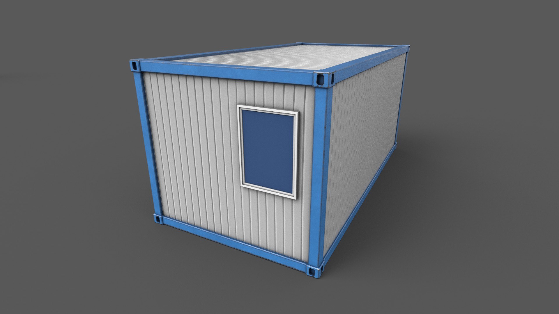 Ready Office Container 3D Model - TurboSquid 1558365