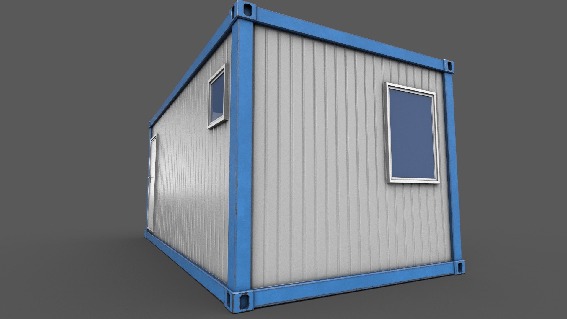 Ready Office Container 3D Model - TurboSquid 1558365