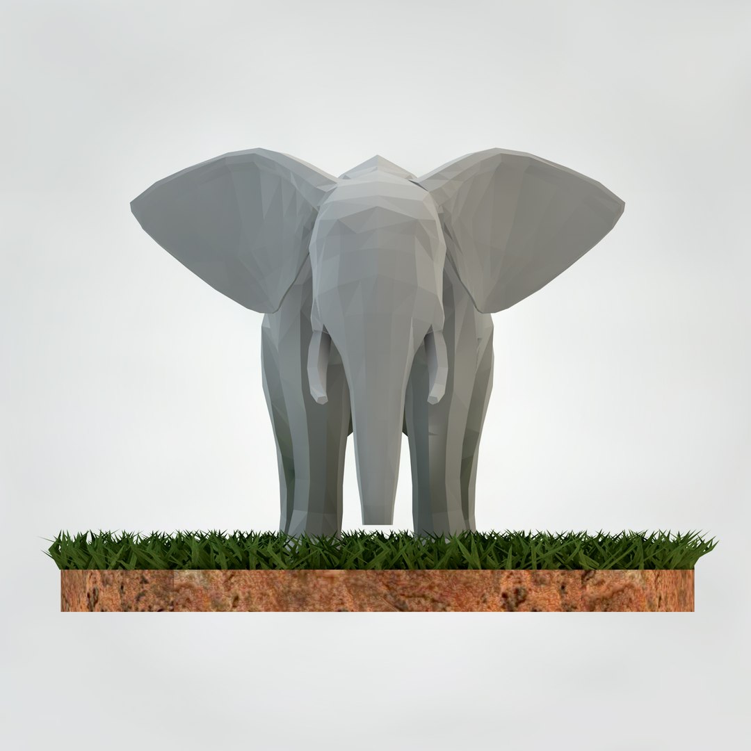 Elephant Base 3d Model