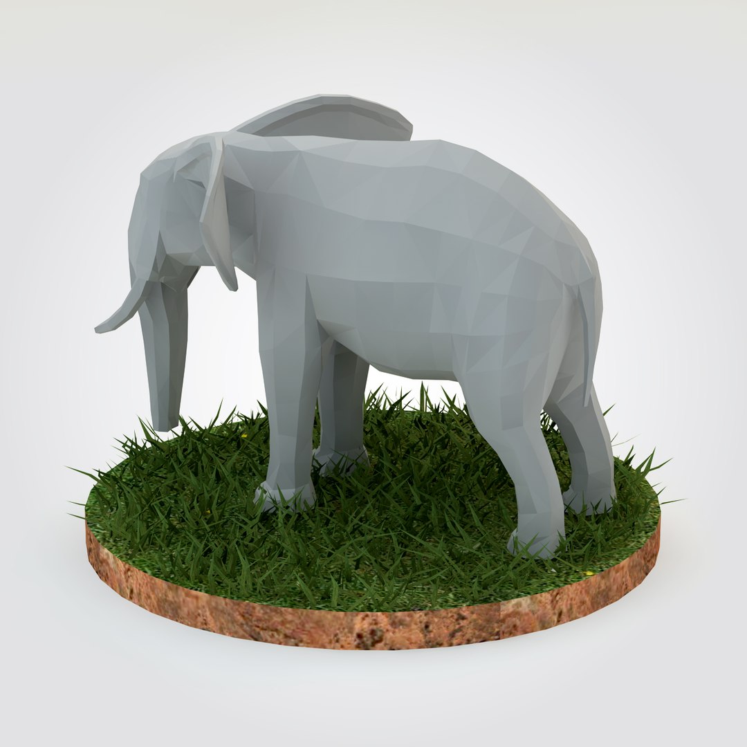 Elephant Base 3d Model