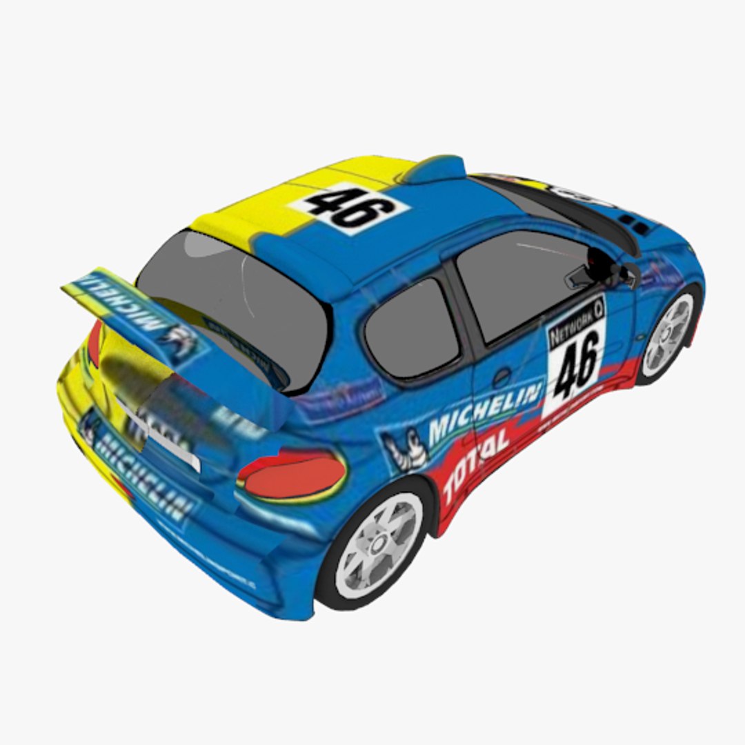3D Model Rally Car - TurboSquid 1313138