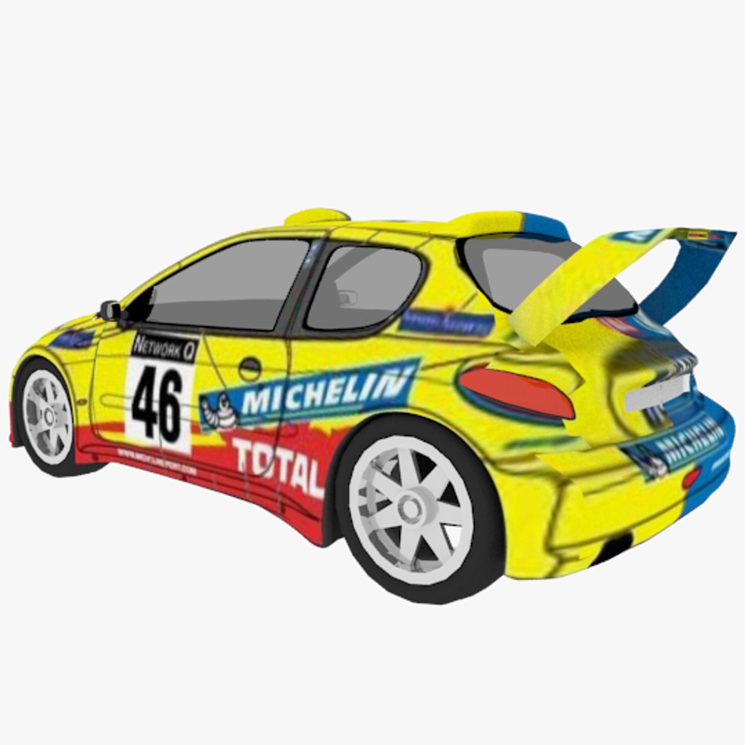 3D Model Rally Car - TurboSquid 1313138