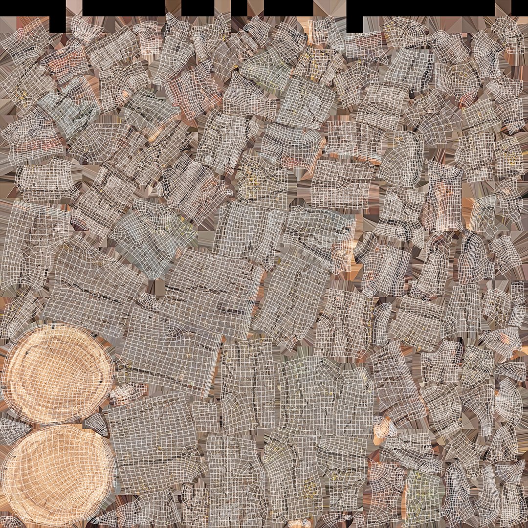 3D Model Tree Bark Scanned 7 StemCell - TurboSquid 2280902