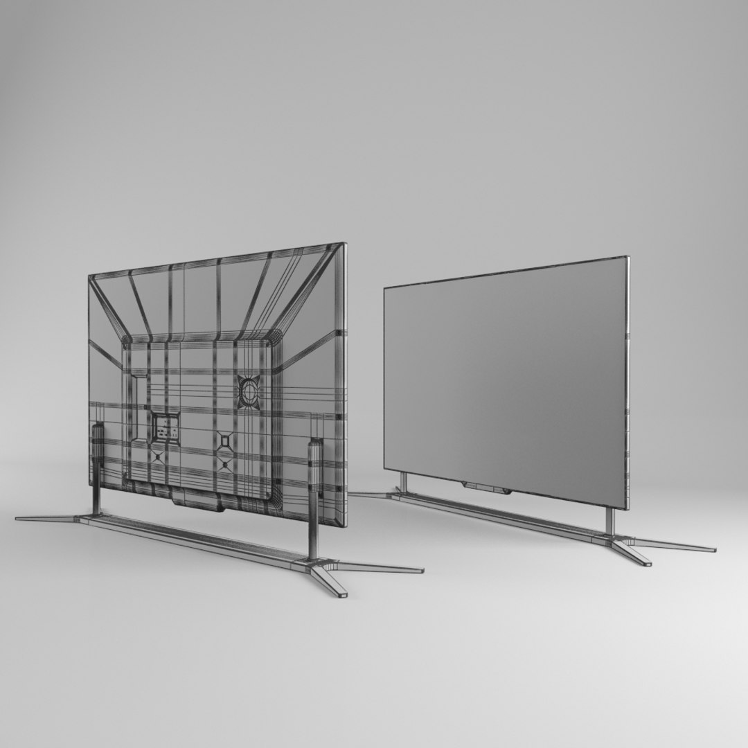 Tv Curved 3D Model - TurboSquid 1238937