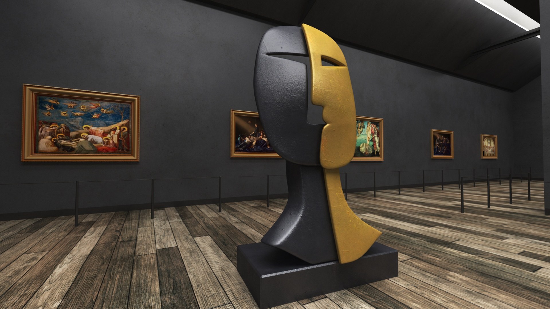 3D Art Gallery Collection 1 - TurboSquid 1805194