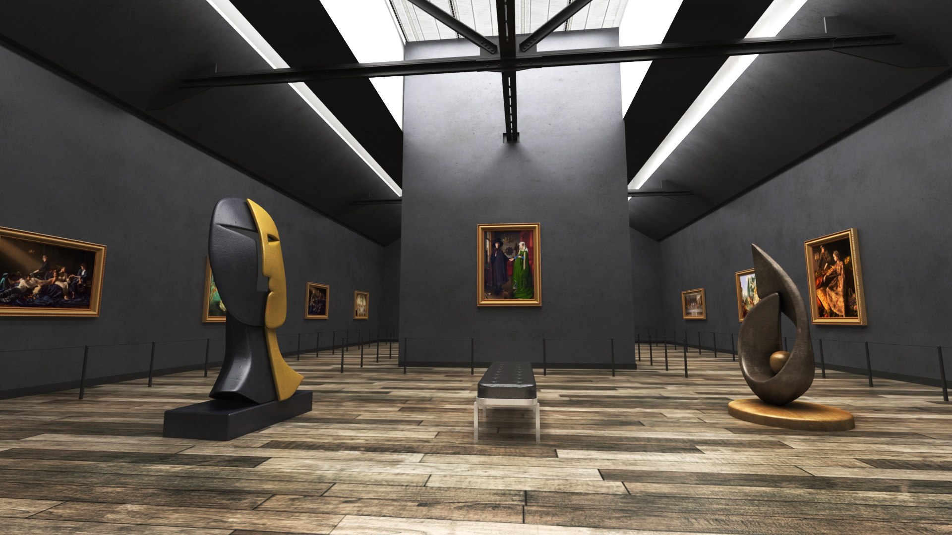 3D Art Gallery Collection 1 - TurboSquid 1805194