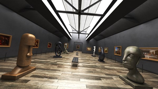 3D Art Gallery Collection 1 - TurboSquid 1805194
