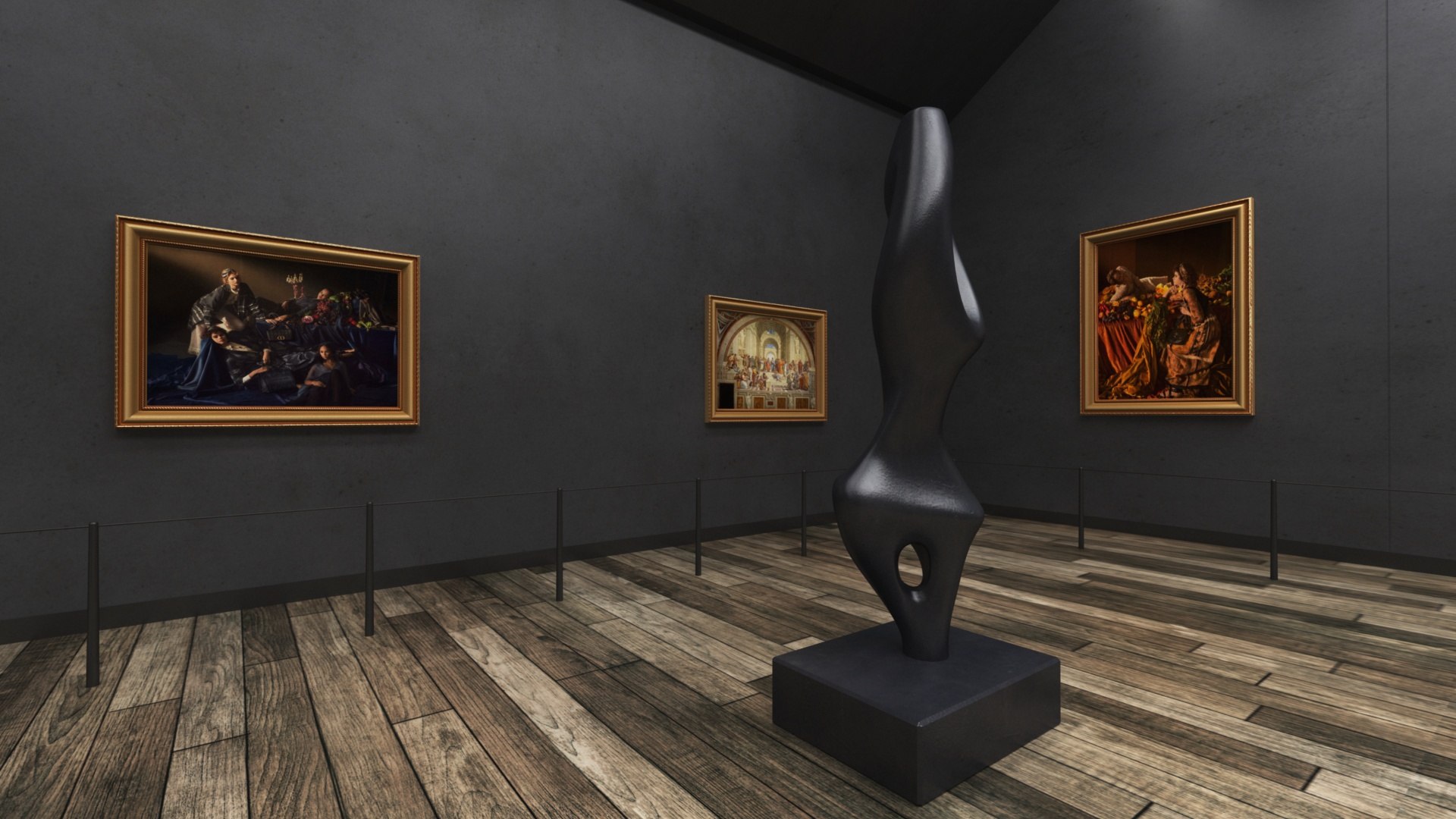 3D Art Gallery Collection 1 - TurboSquid 1805194