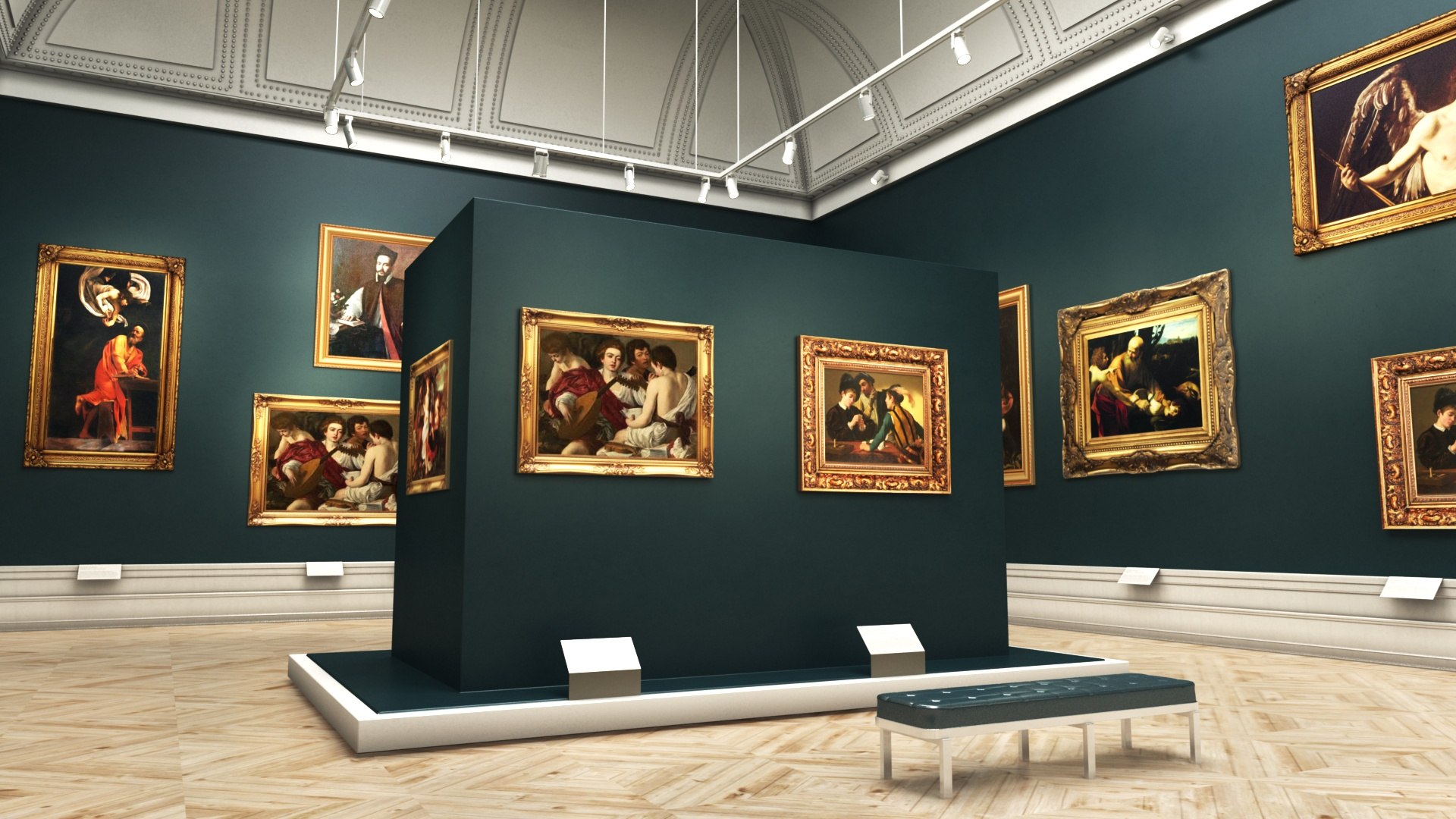 3D Art Gallery Collection 1 - TurboSquid 1805194