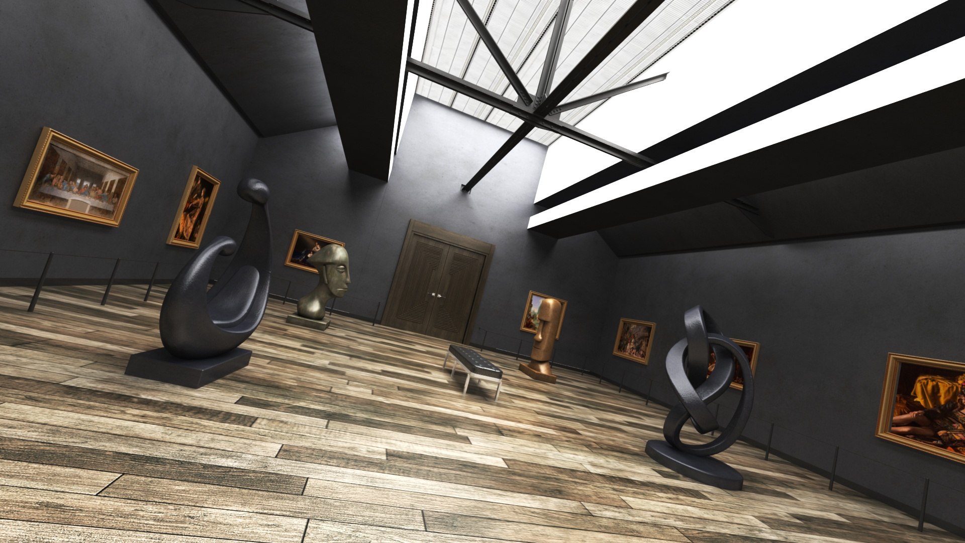 3D Art Gallery Collection 1 - TurboSquid 1805194