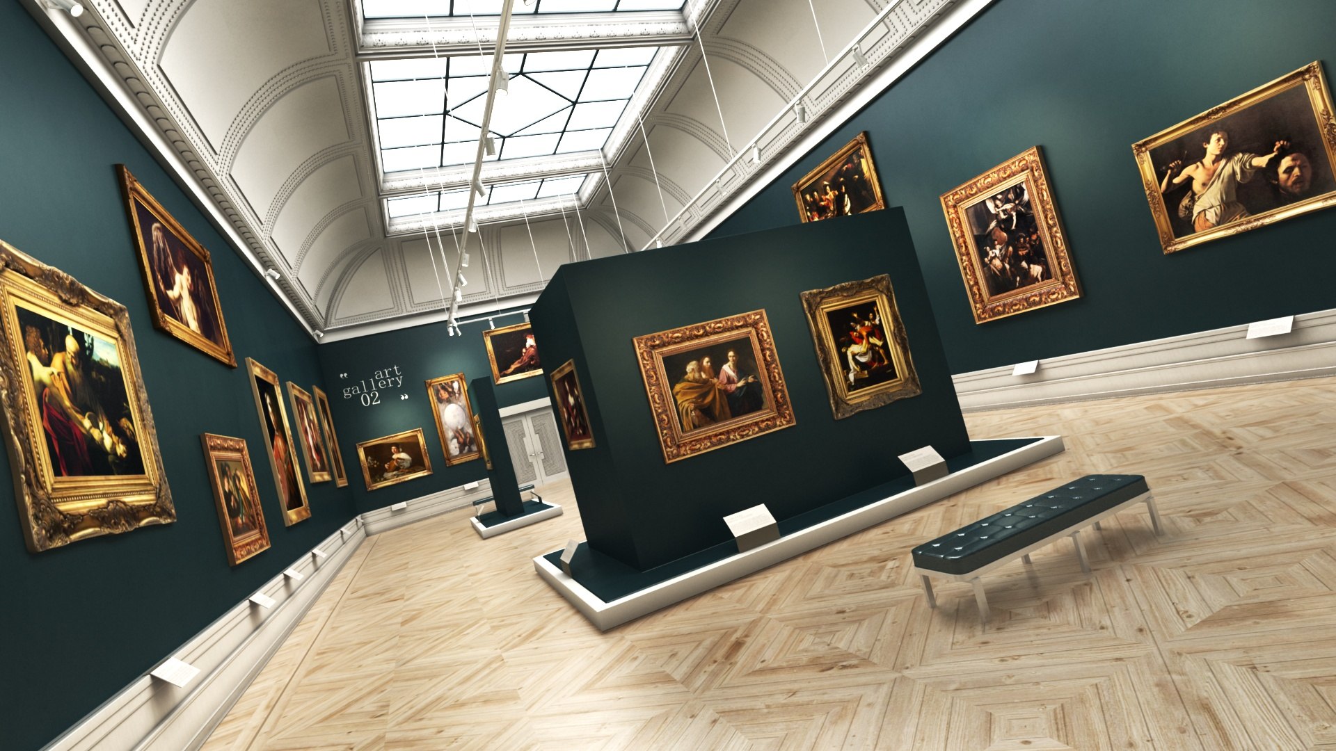 3D Art Gallery Collection 1 - TurboSquid 1805194