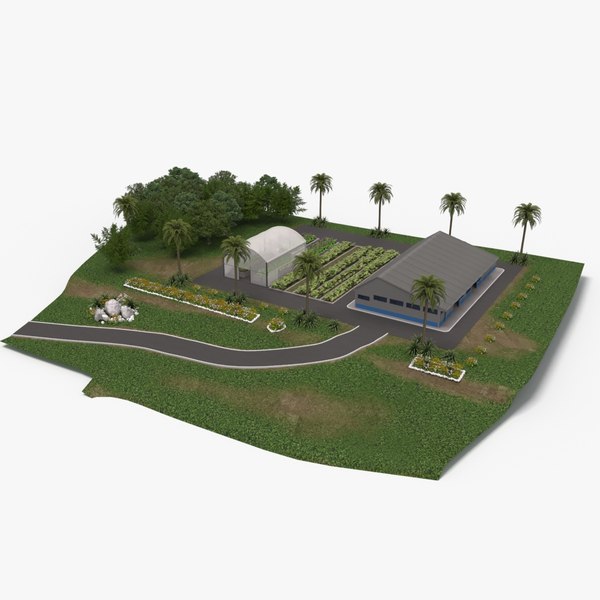 Farm 3D - TurboSquid 2034601