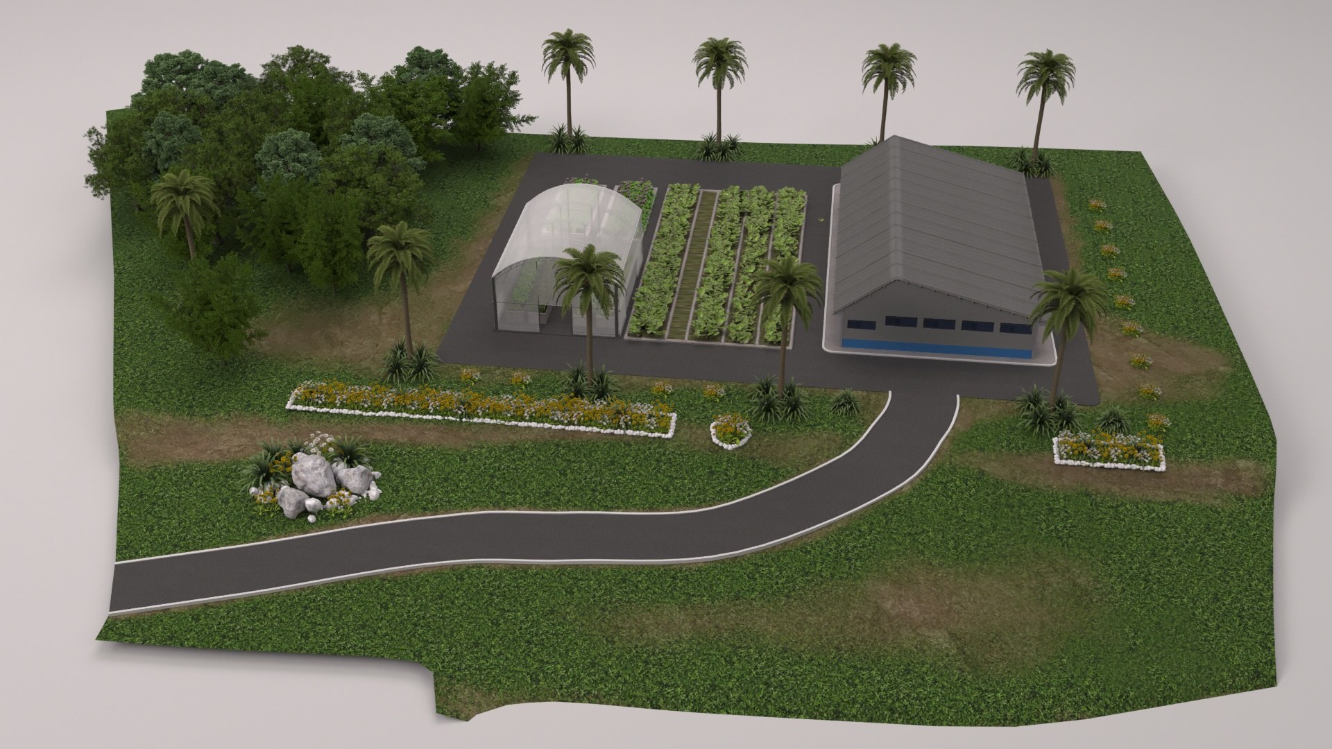 Farm 3D - TurboSquid 2034601