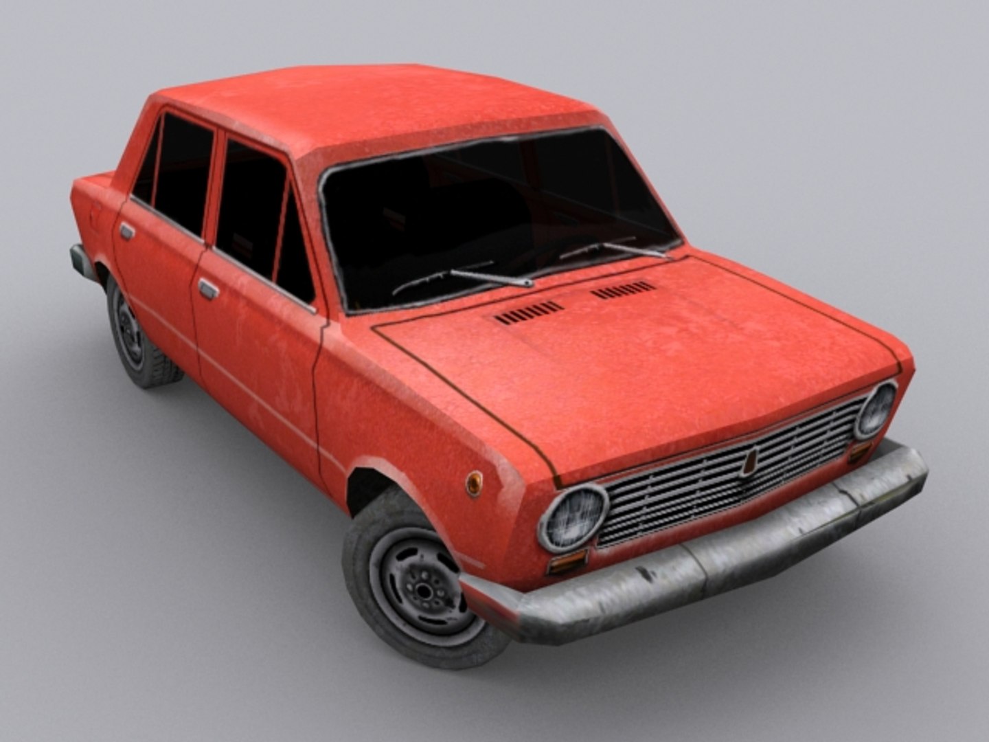 3d model lada car