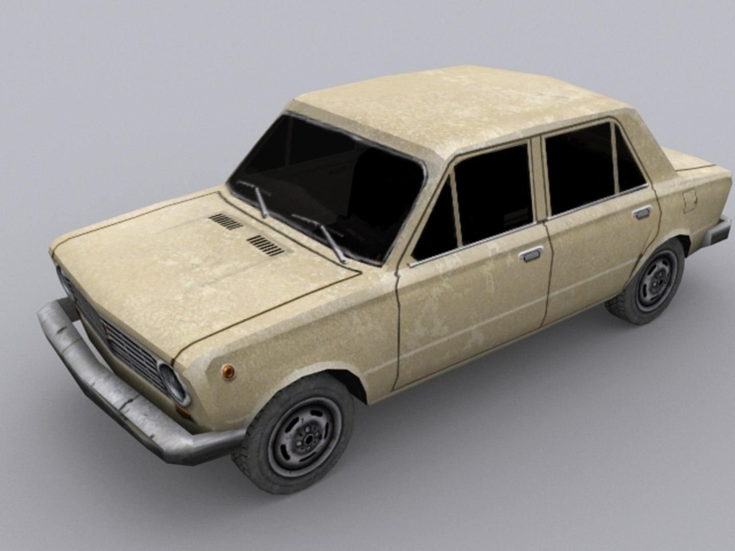 3d model lada car