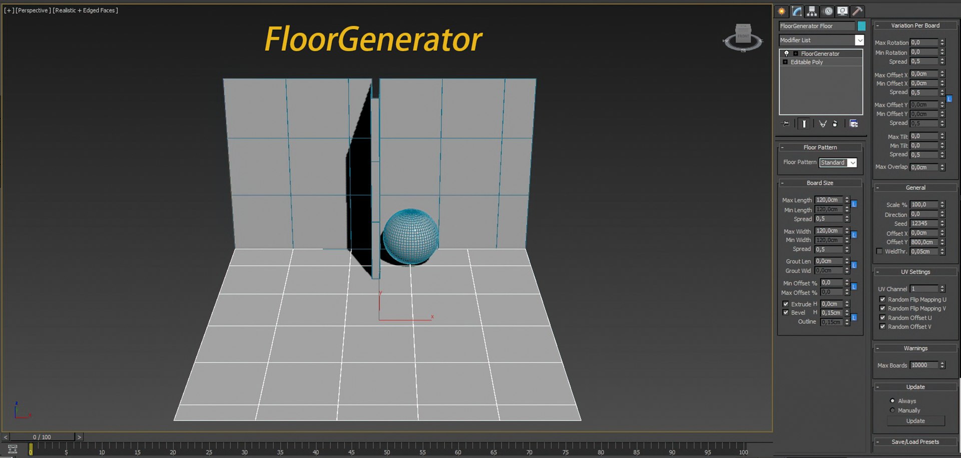 Tiles floorgenerator 3D - TurboSquid 1699627