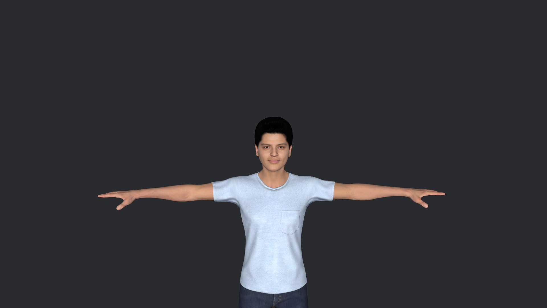 Bruno Mars Hyper Realistic Full Body Fully Rigged 3D Character 3D Model ...