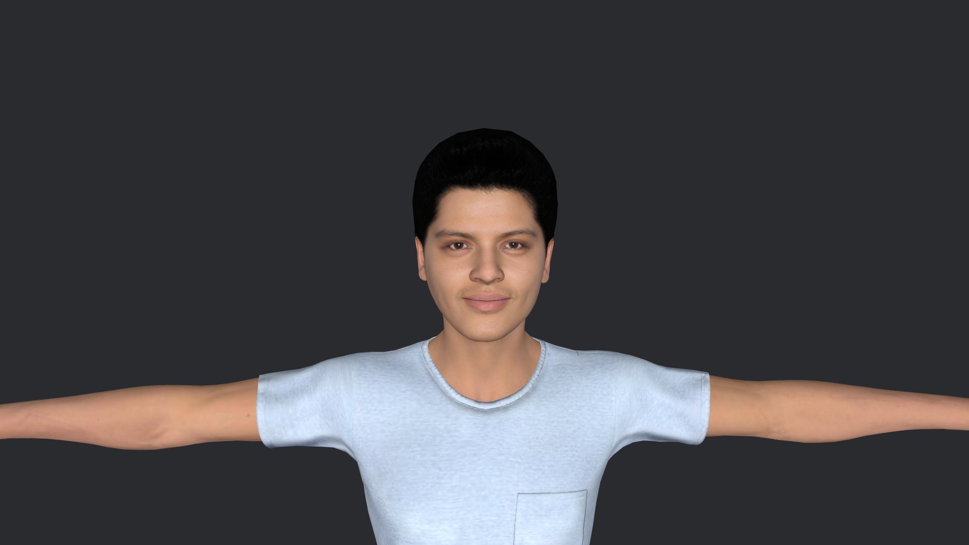 Bruno Mars Hyper Realistic Full Body Fully Rigged 3D Character 3D Model ...