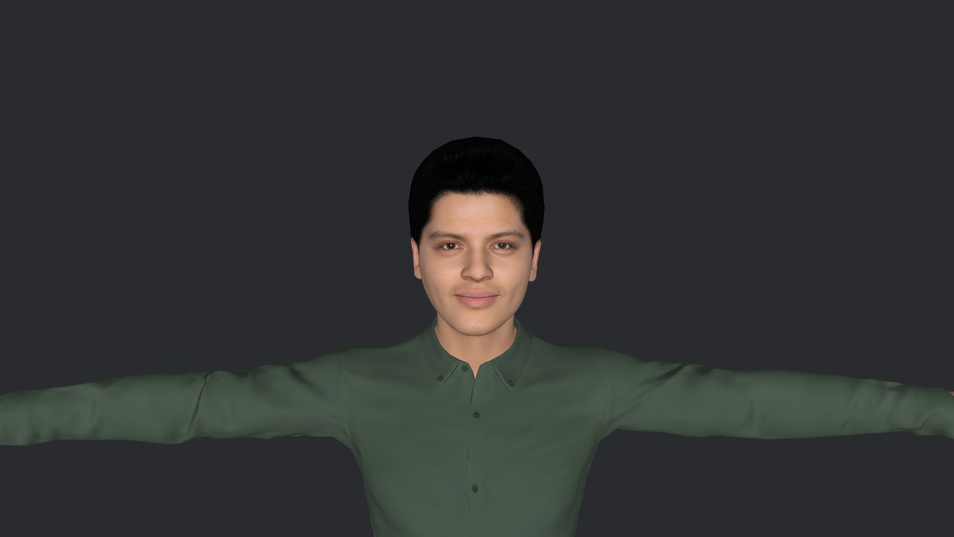 Bruno Mars Hyper Realistic Full Body Fully Rigged 3D Character 3D Model ...